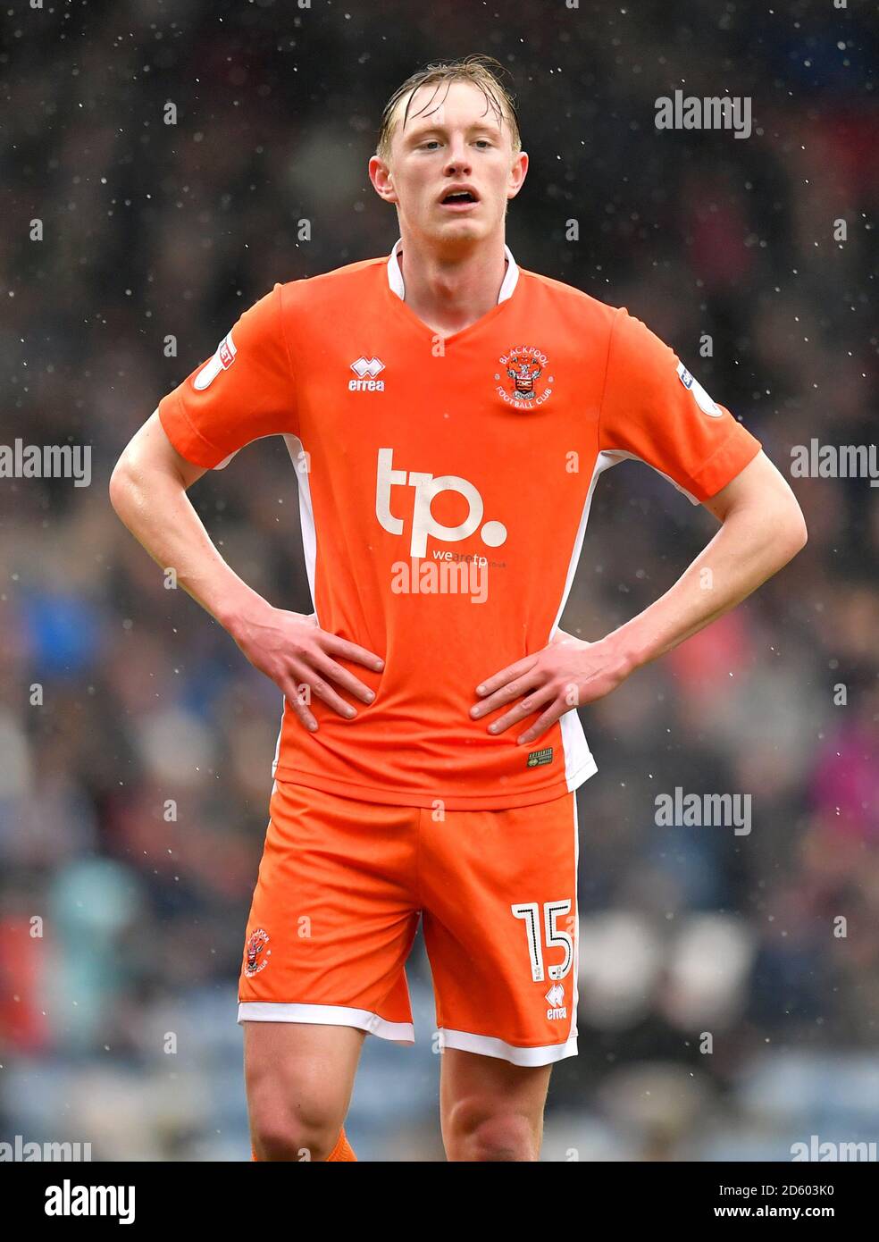 Blackpool's Sean Longstaff Stock Photo - Alamy