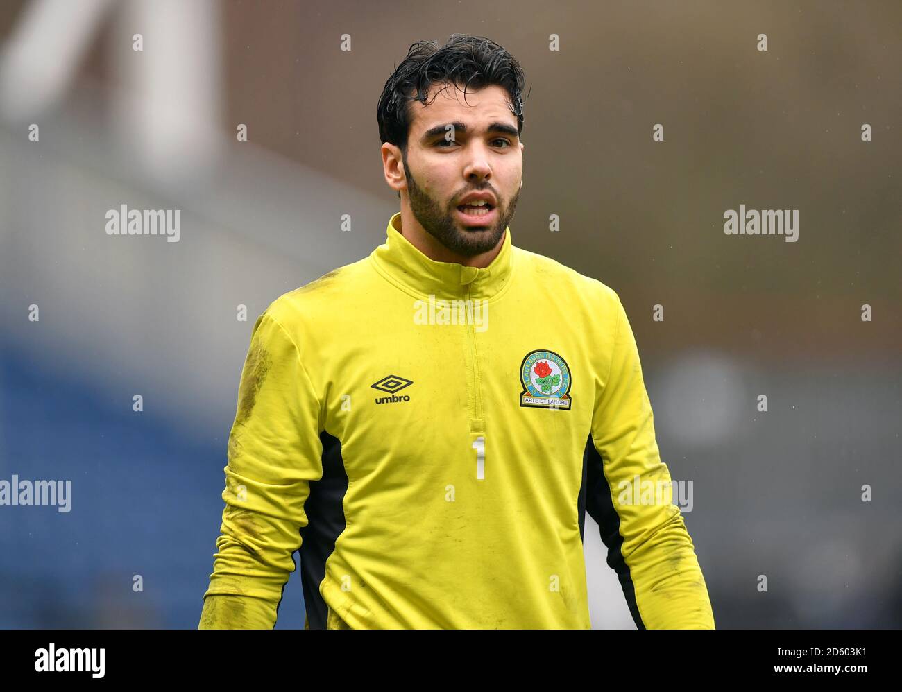 Blackburn Rover's David Raya Martin Stock Photo - Alamy