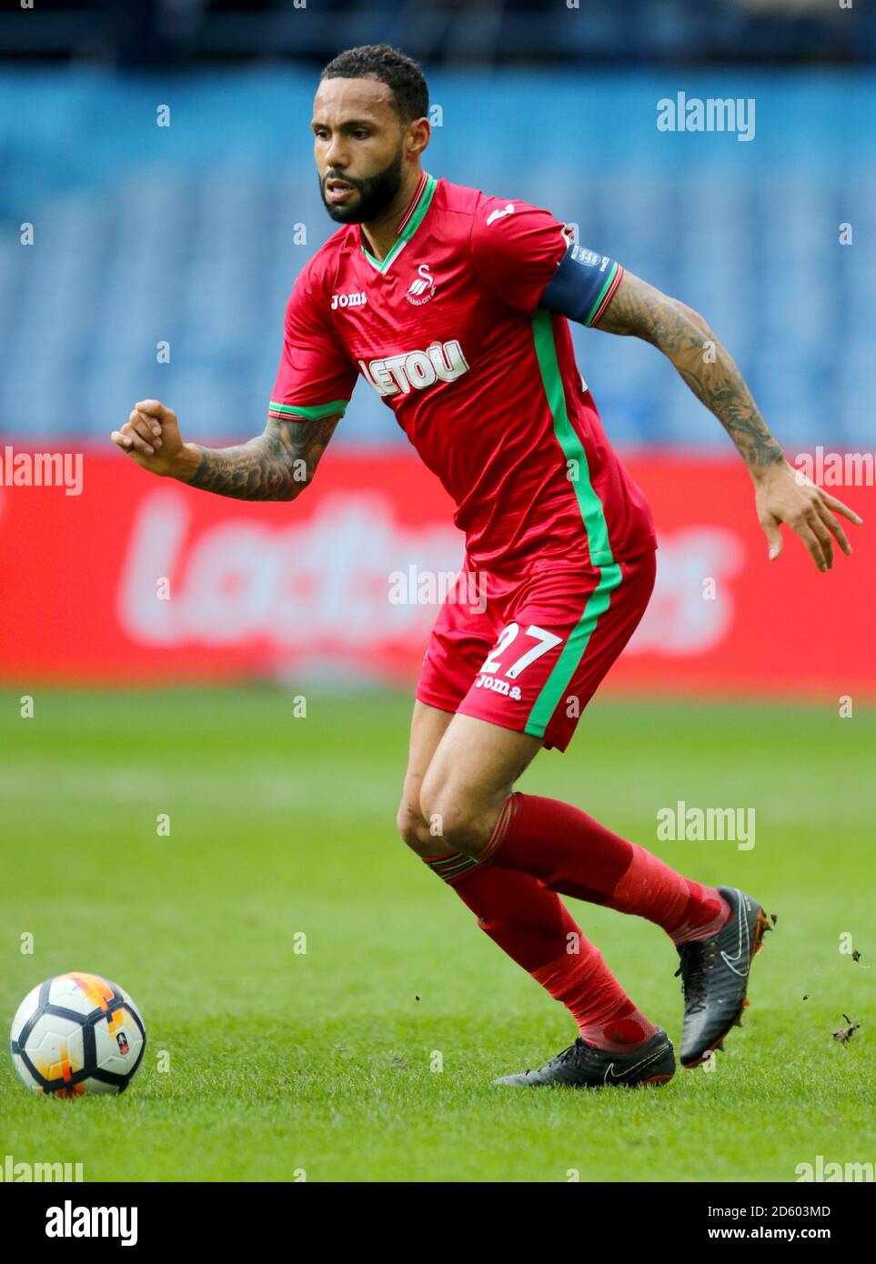 Swansea City's Kyle Bartley Stock Photo - Alamy
