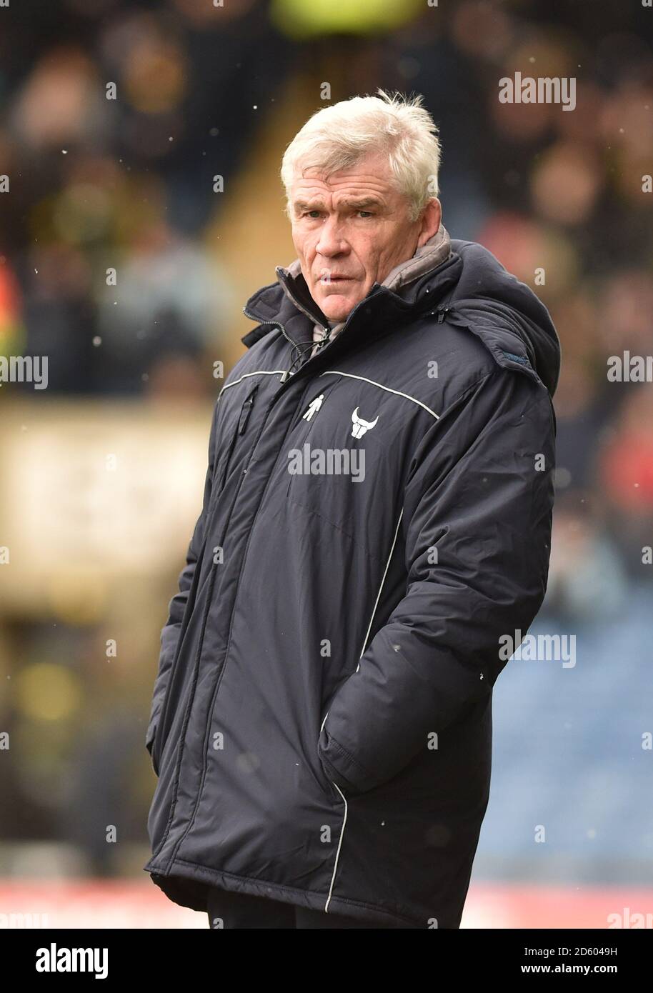 Oxford United's caretaker manager Derek Fazackerley Stock Photo - Alamy