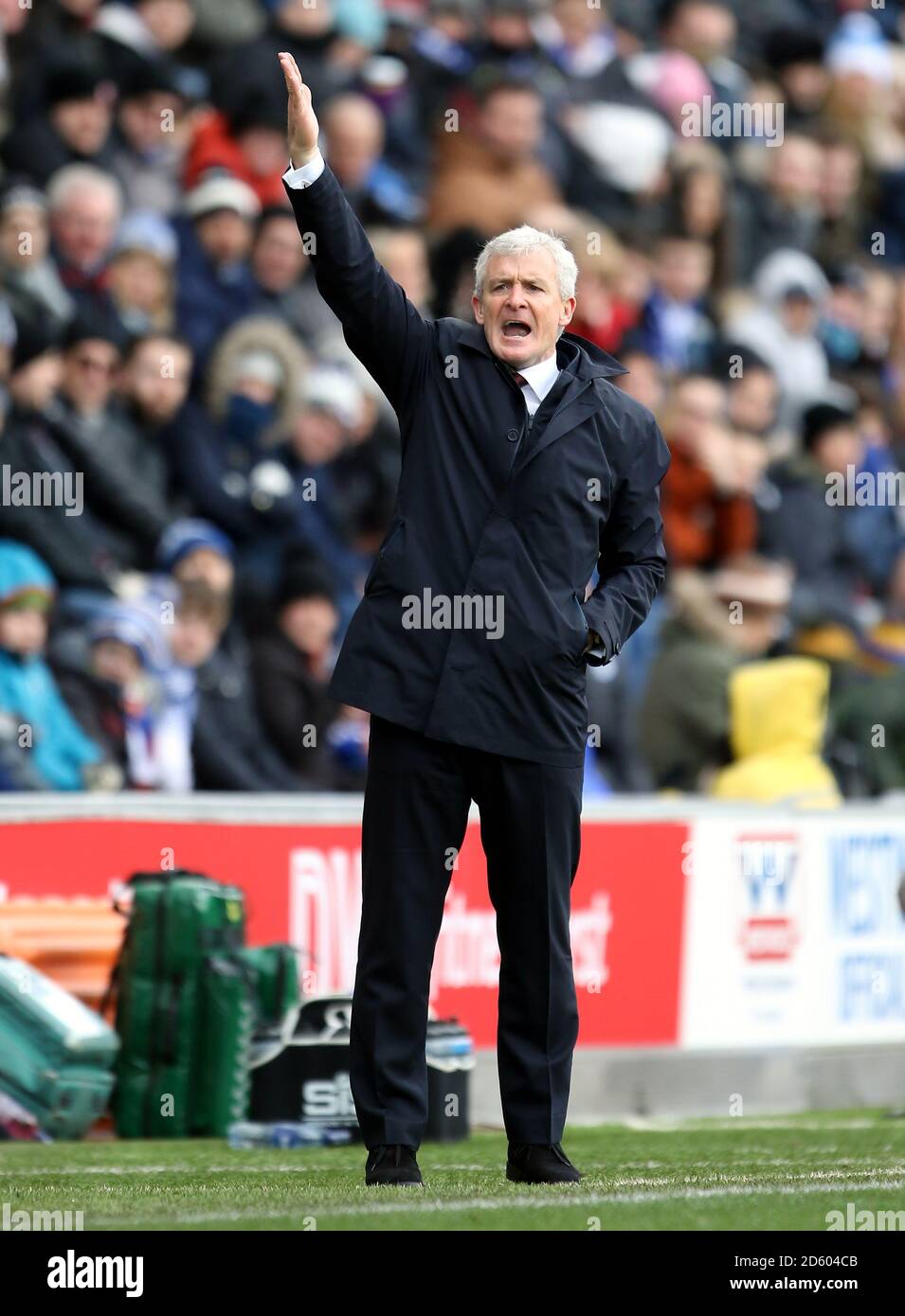 Southampton manager Mark Hughes Stock Photo - Alamy