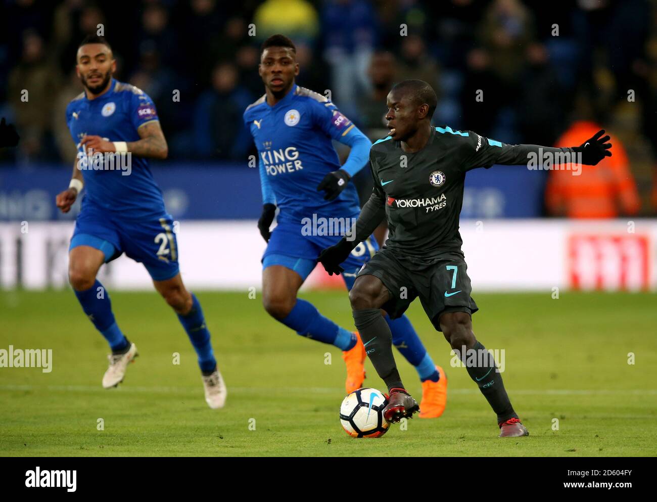 Chelsea's N'Golo Kante in action Stock Photo - Alamy