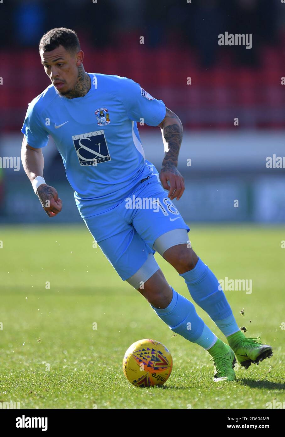 Coventry City's Jonson Clarke-Harris Stock Photo - Alamy