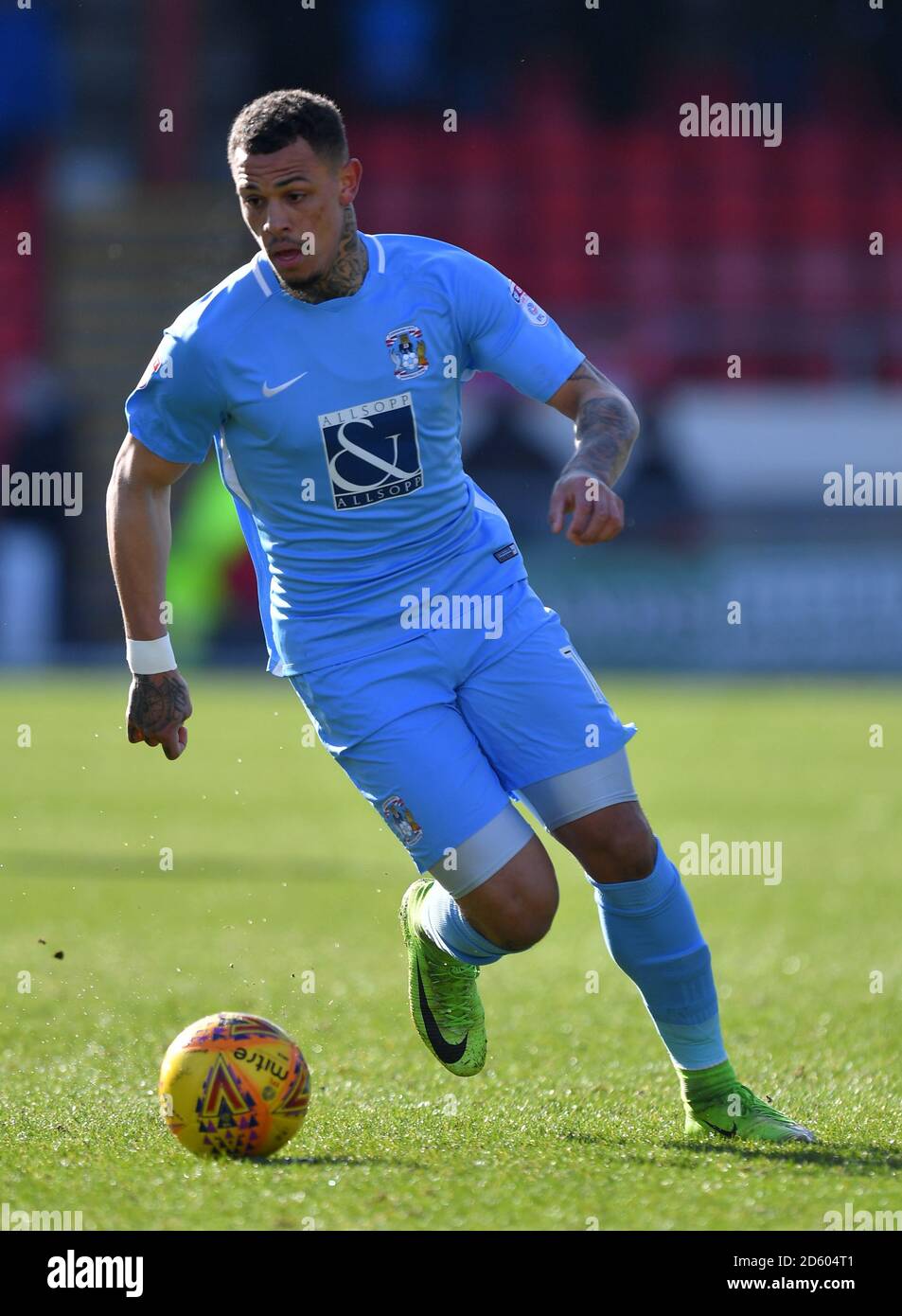 Coventry City's Jonson Clarke-Harris Stock Photo - Alamy