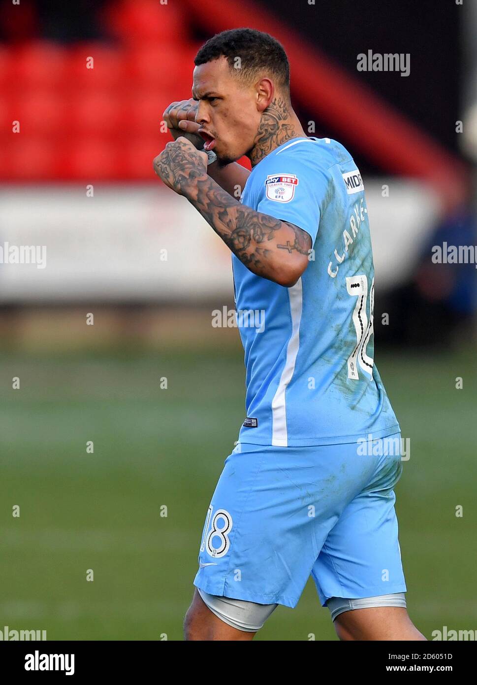 Coventry City's Jonson Clarke-Harris Stock Photo - Alamy