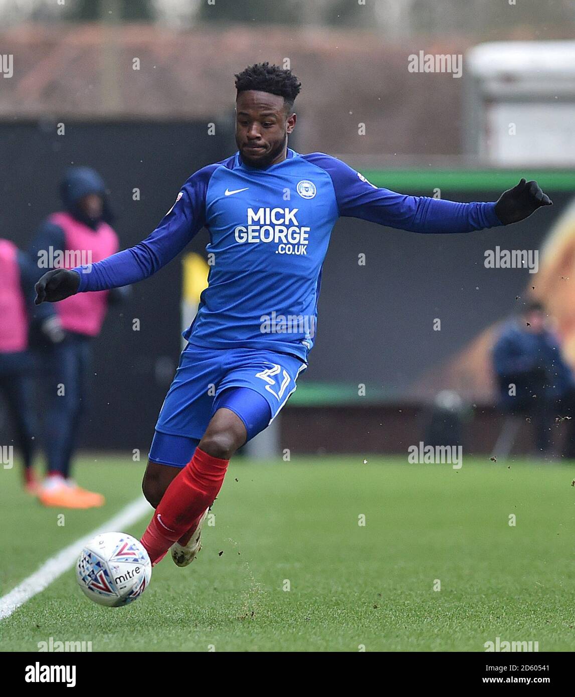 Jermaine Anderson, Peterborough United Stock Photo - Alamy