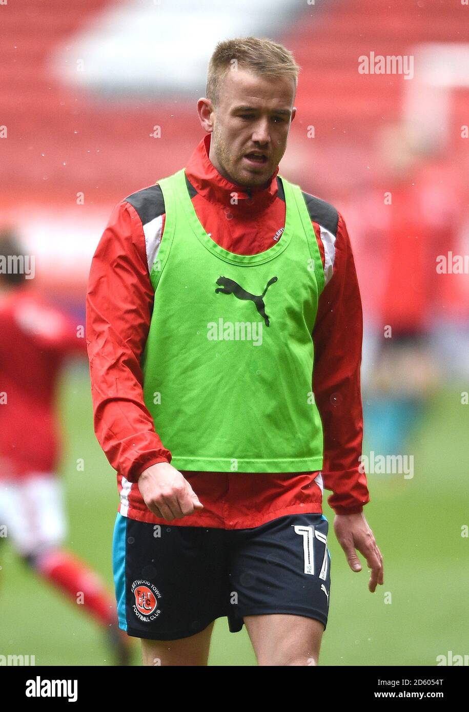 Fleetwood Town's Patrick Madden Stock Photo - Alamy