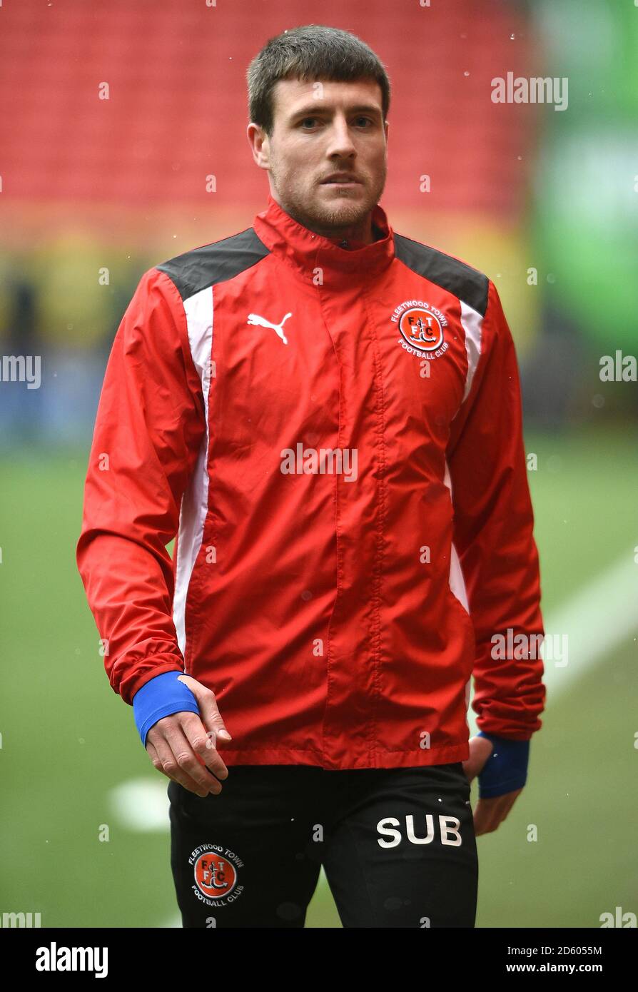 Fleetwood Town's Bobby Grant Stock Photo - Alamy