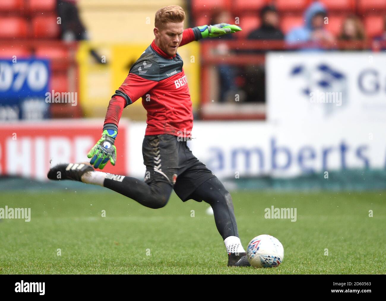 Charlton Athletic goalkeeper Ben Amos Stock Photo - Alamy