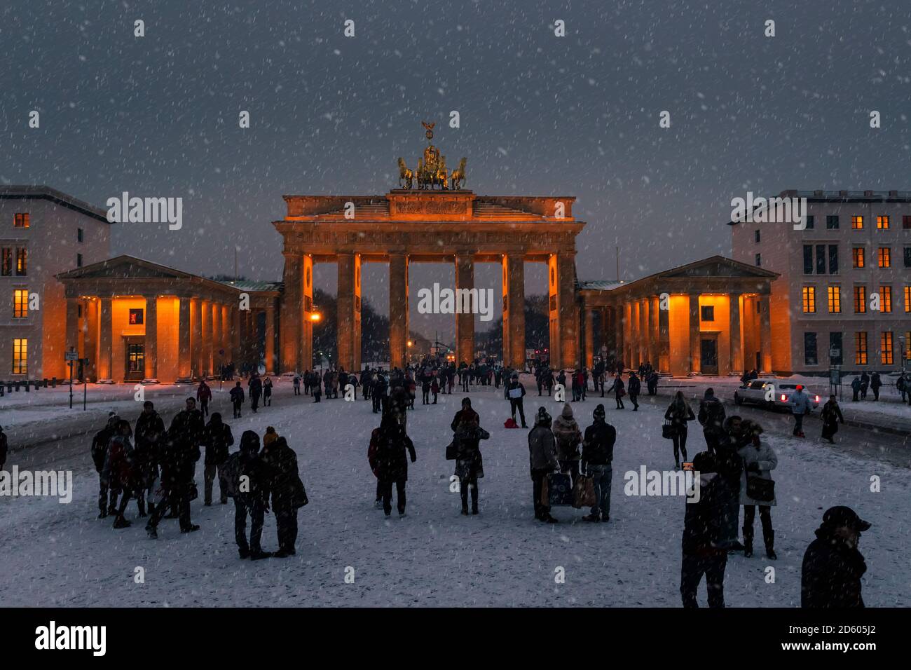 Winter berlin snowfall hi-res stock photography and images - Alamy