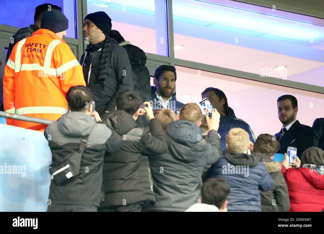 Argentina's Lionel Messi in the stands Stock Photo - Alamy