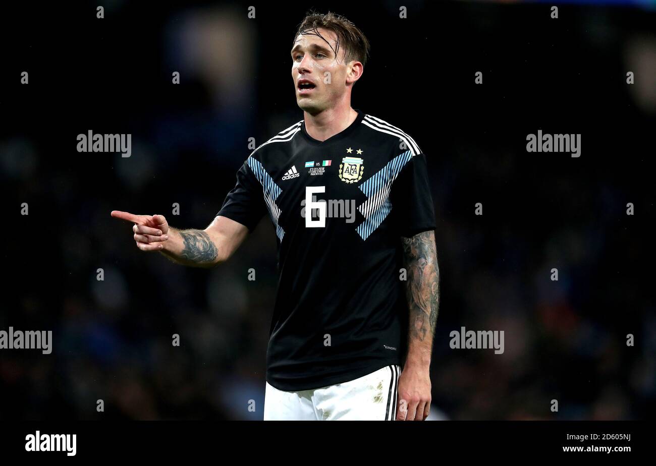 Argentina's Lucas Biglia Stock Photo - Alamy