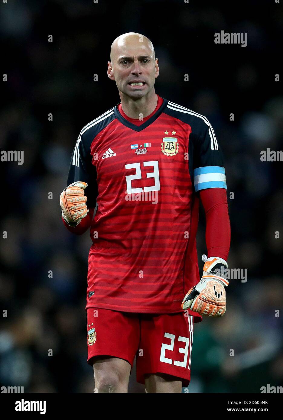 Argentina's goalkeeper Willy Caballero Stock Photo - Alamy