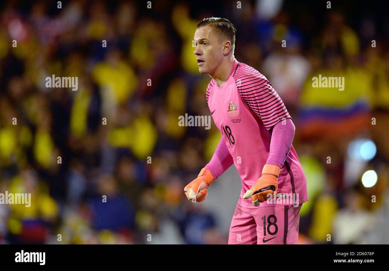 Australia goalkeeper Danny Vukovic Stock Photo - Alamy