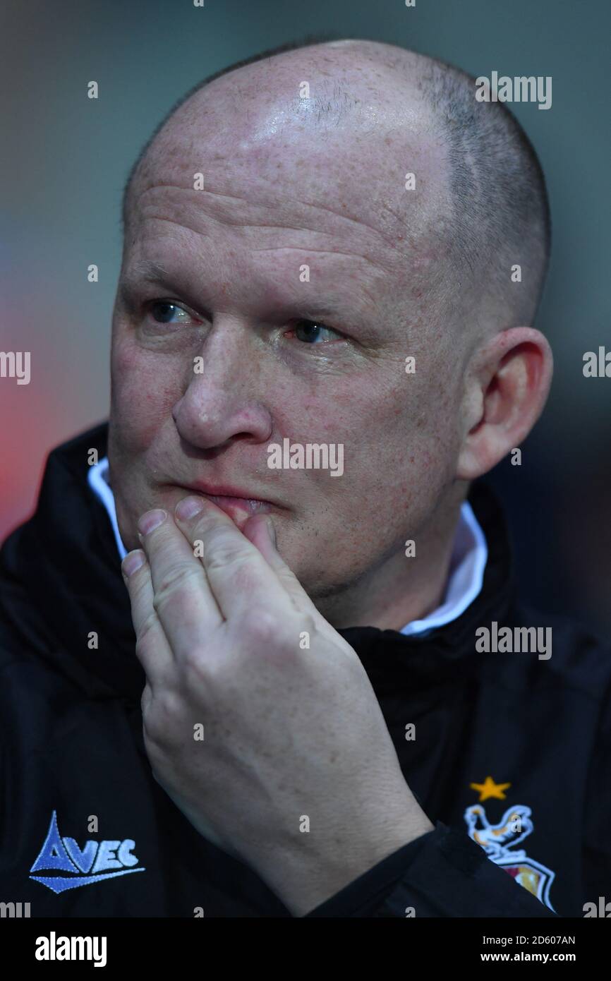 Bradford City's manager Simon Grayson Stock Photo - Alamy
