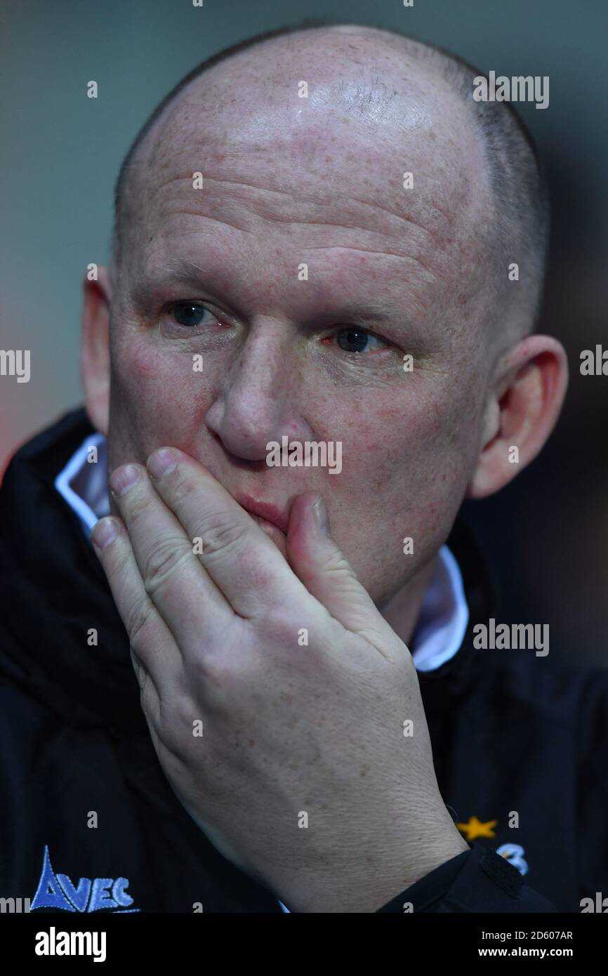 Bradford City's manager Simon Grayson Stock Photo - Alamy