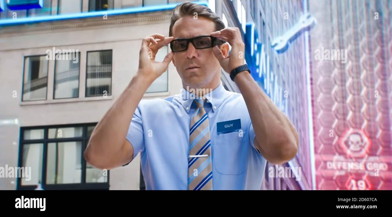 USA. Ryan Reynolds in a scene from the ©20th Century Fox new movie: Free Guy (2020). Plot: A ...