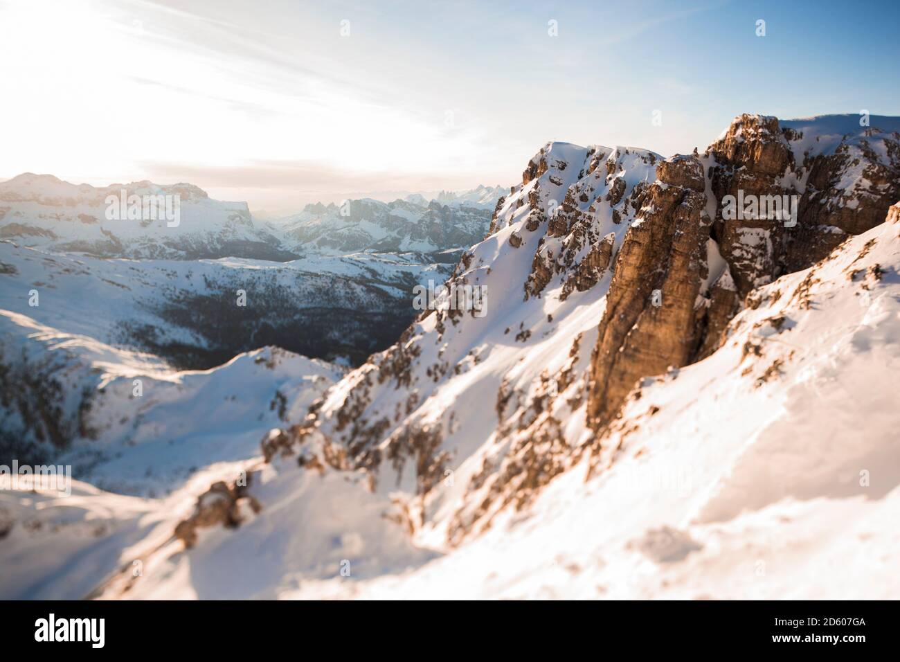 Italian Alps in winter Stock Photo - Alamy