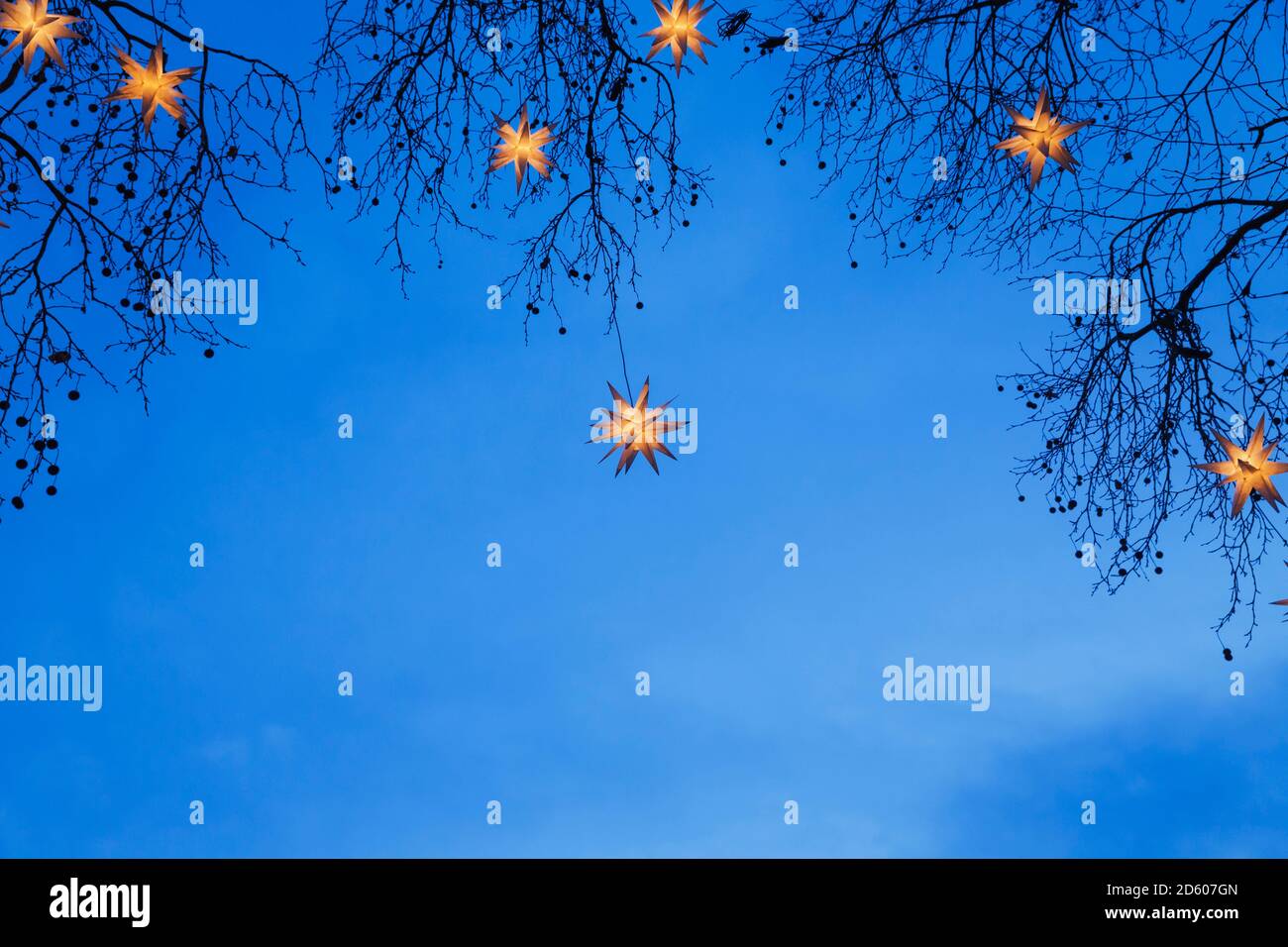 Hanging stars hi-res stock photography and images - Alamy