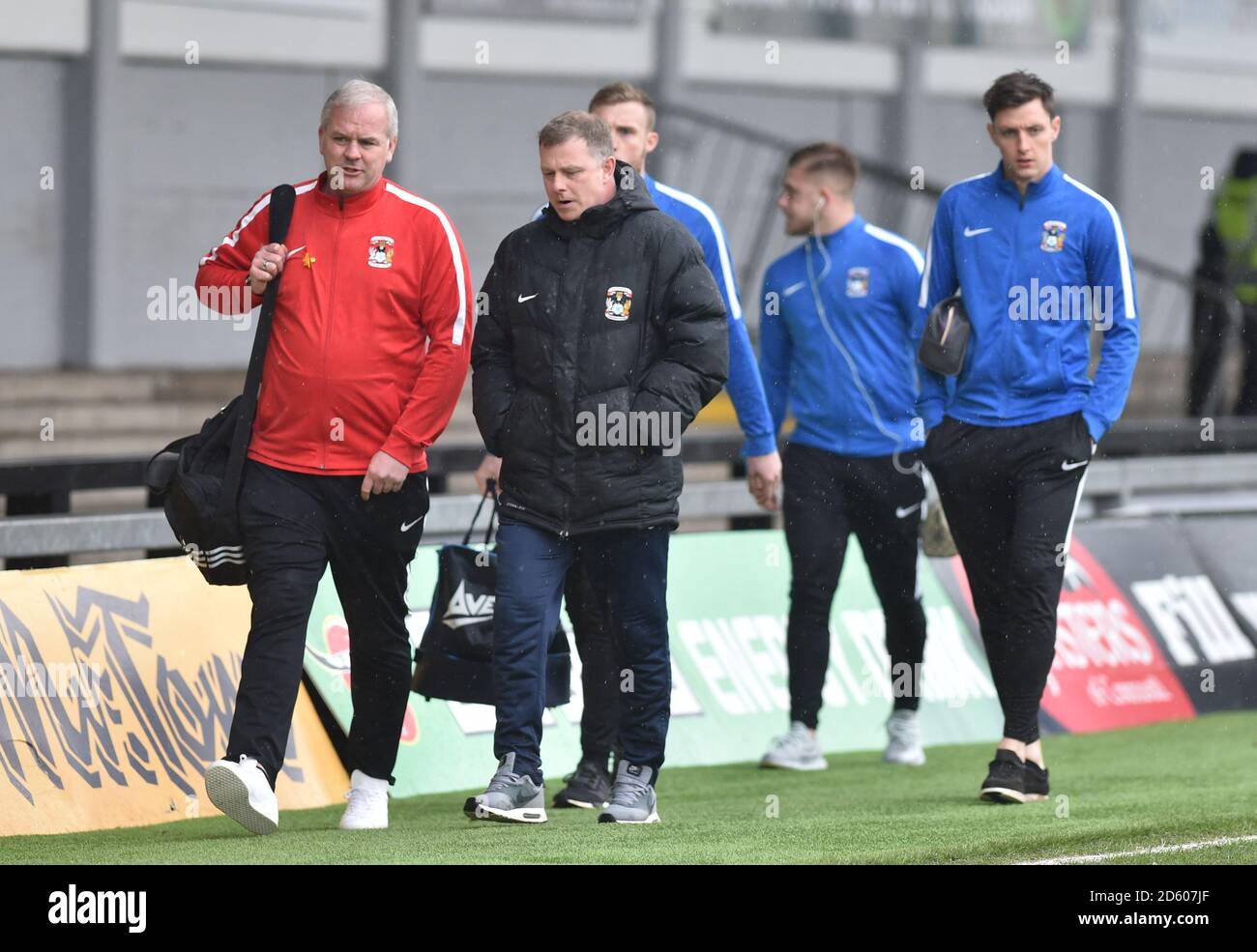 Coventry City Manager Mark Robins arrives at Rodney Parade Stock Photo ...