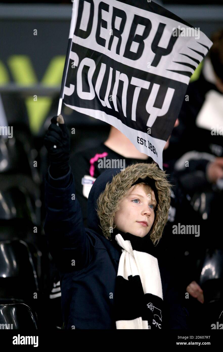 Young derby fan hi-res stock photography and images - Alamy