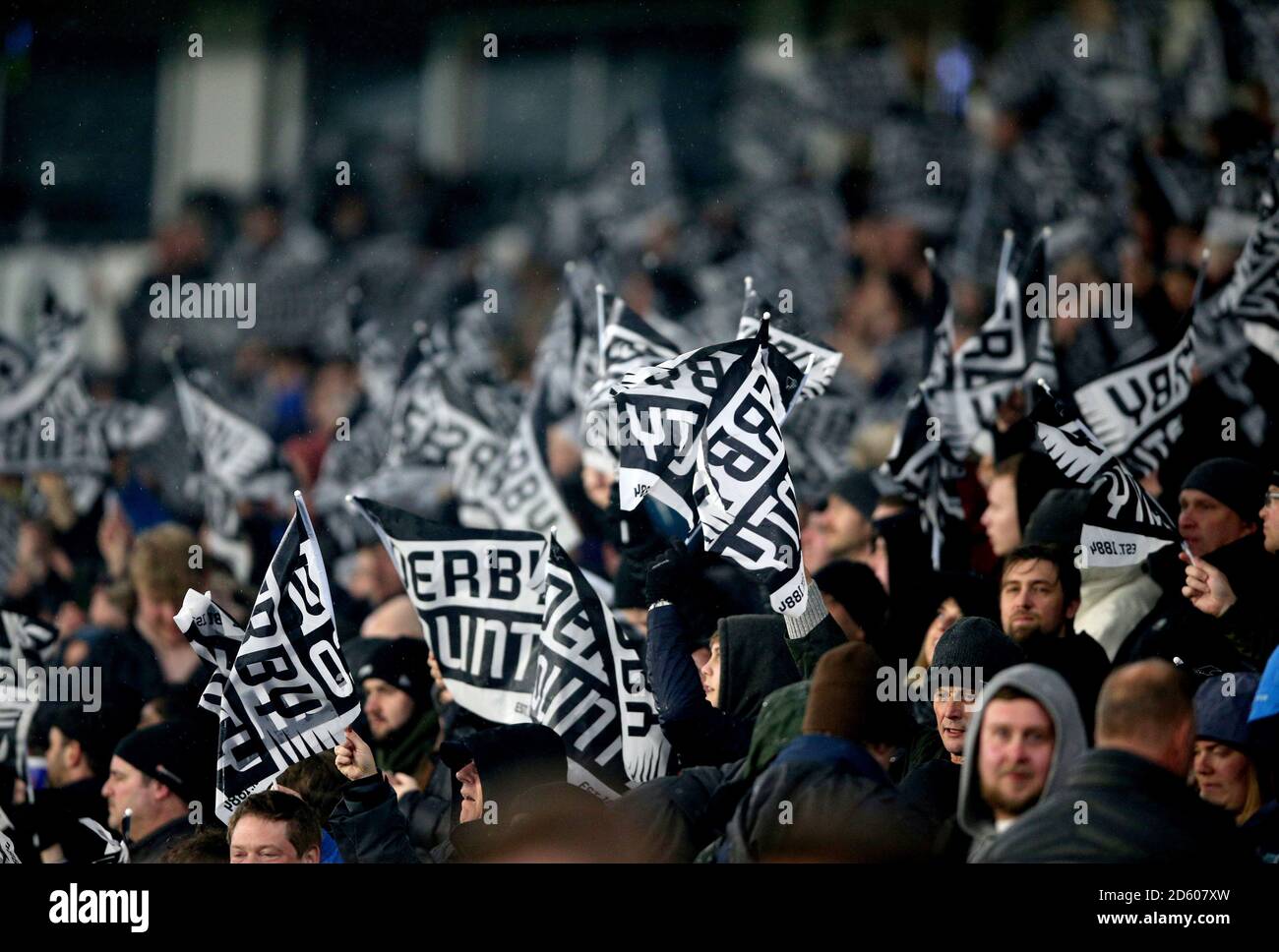 Derby county football fans hi-res stock photography and images - Alamy