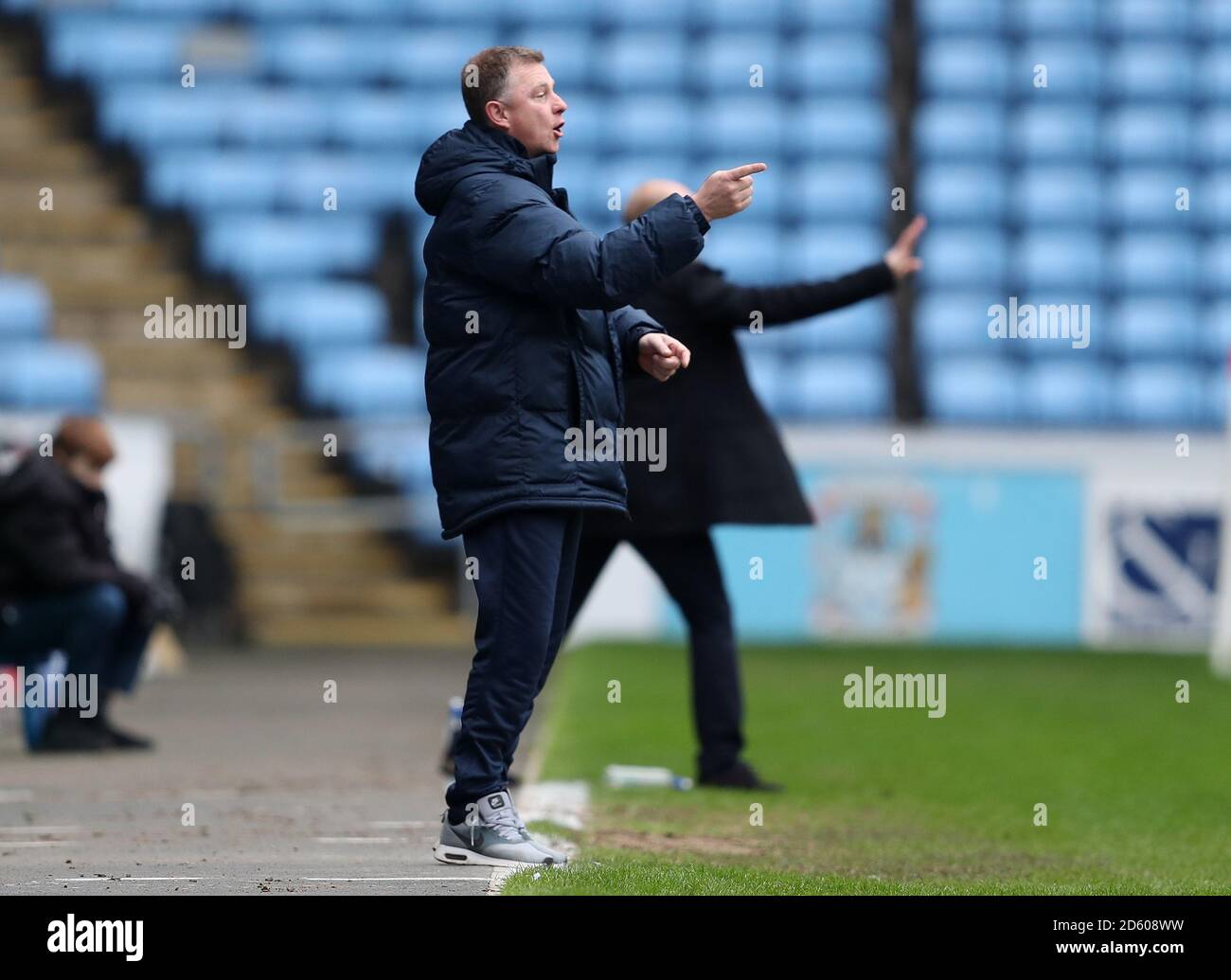 Coventry City's manager Mark Robins Stock Photo - Alamy