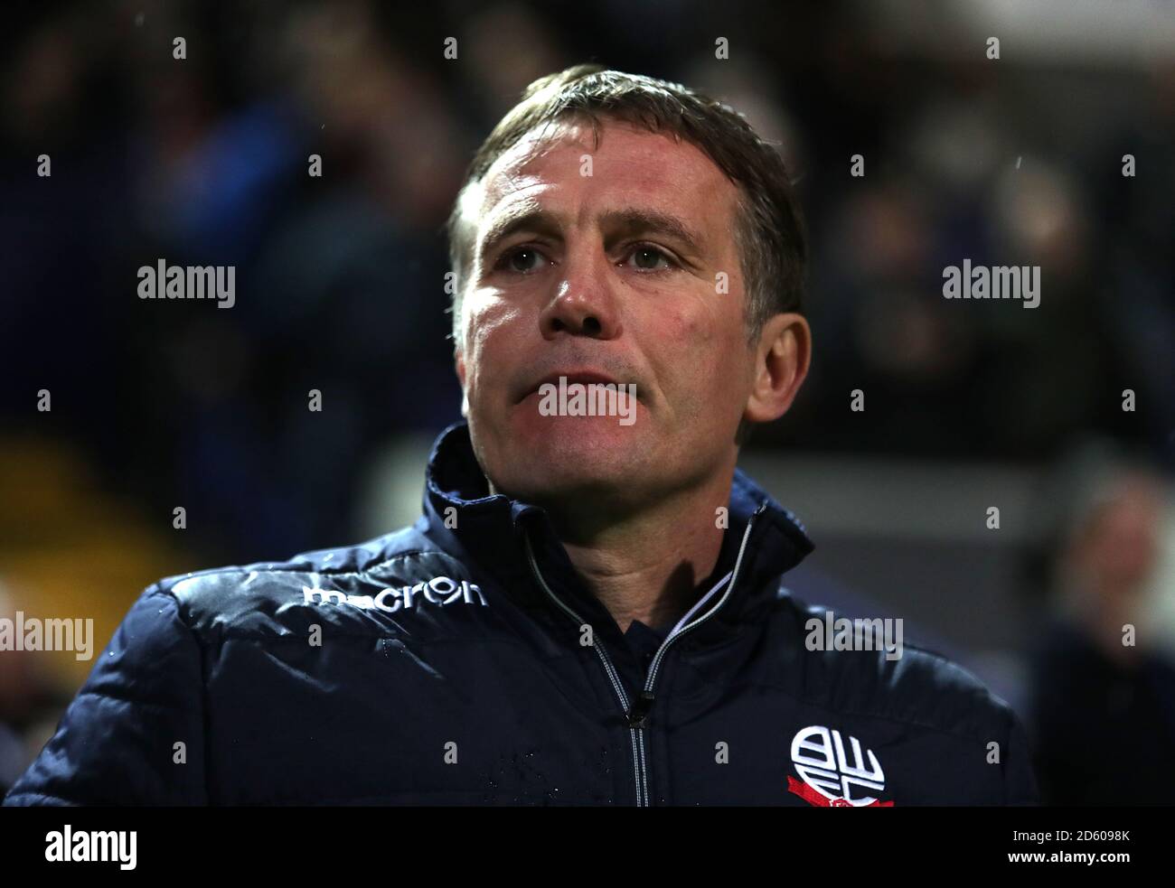 Bolton Wanderers manager Phil Parkinson Stock Photo - Alamy