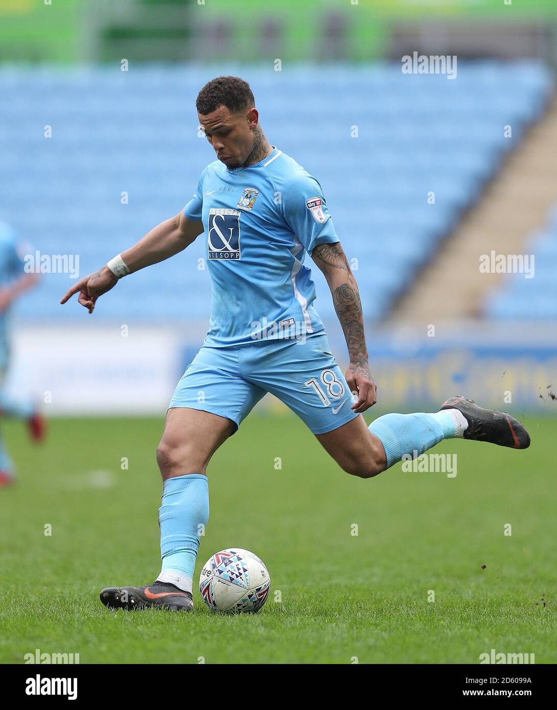 Coventry City's Jonson Clarke-Harris Stock Photo - Alamy