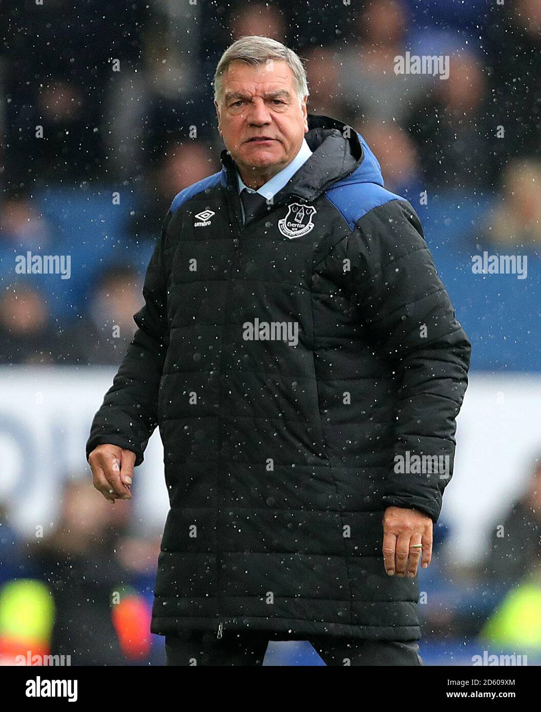 Everton manager Sam Allardyce on the touchline Stock Photo - Alamy