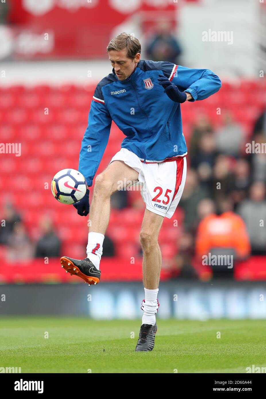 Stoke City's Peter Crouch Stock Photo - Alamy