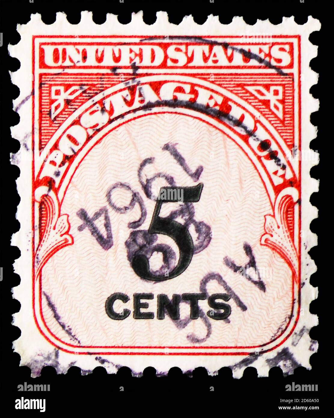 MOSCOW, RUSSIA - SEPTEMBER 30, 2020: Postage stamp printed in United ...