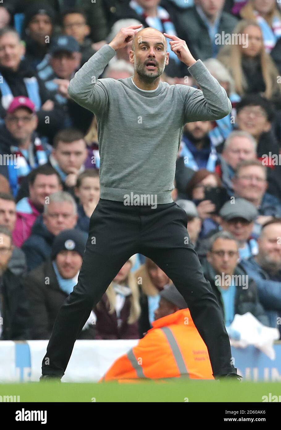 Manchester City manager Pep Guardiola Stock Photo - Alamy