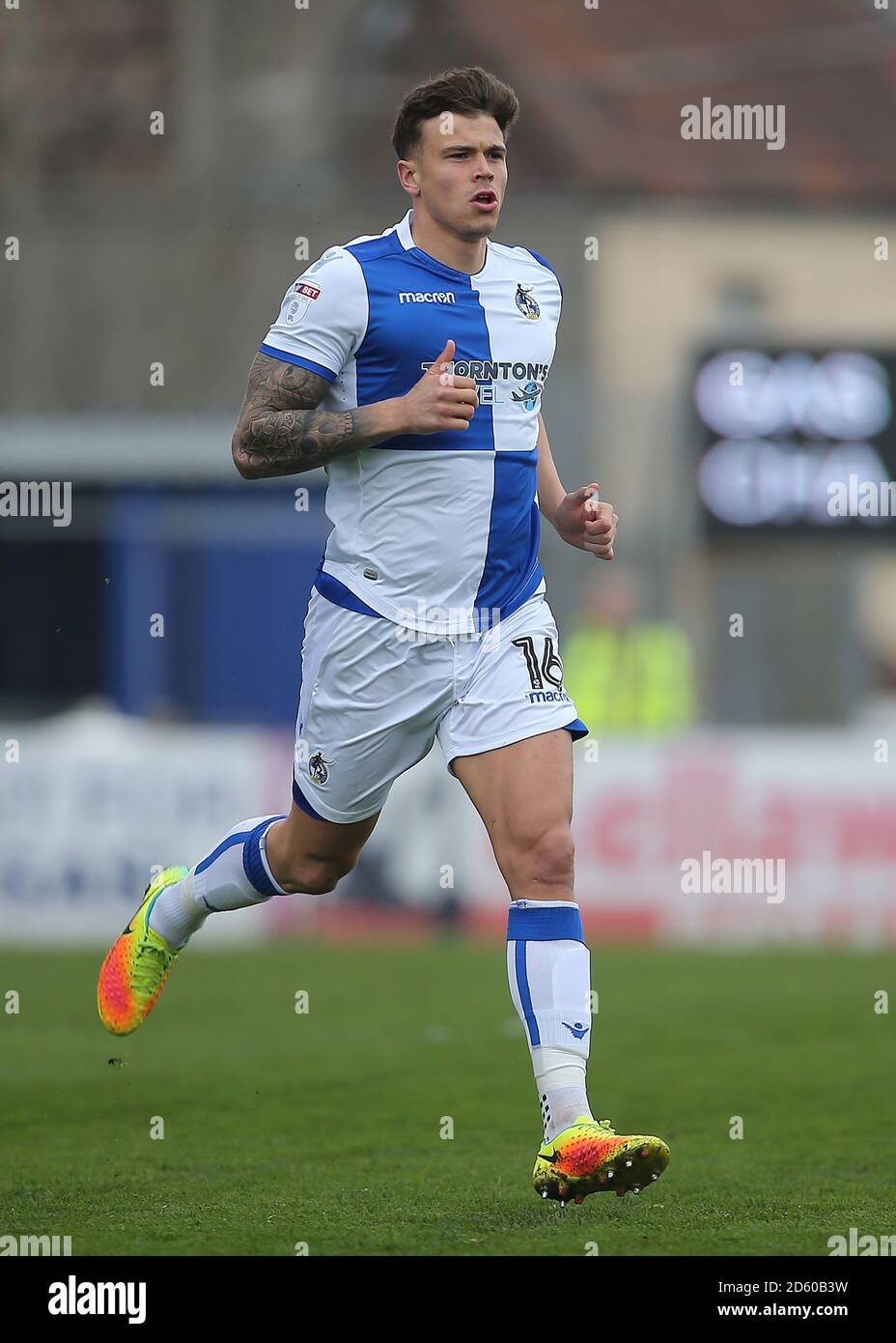 Bristol Rovers Tom Broadbent Stock Photo - Alamy