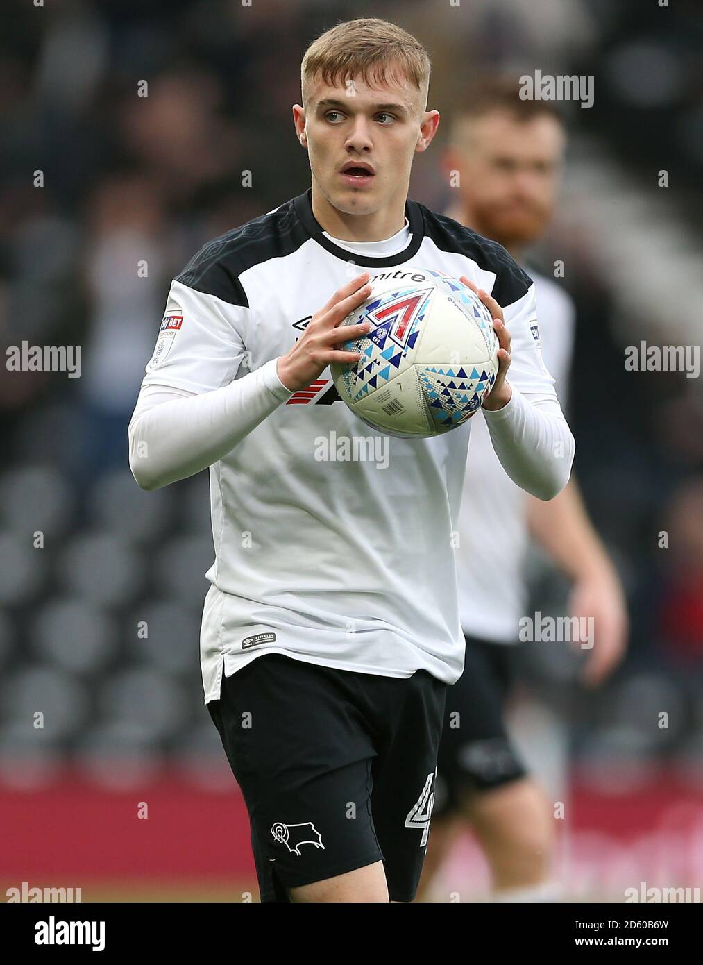 Derby County's Luke Thomas Stock Photo - Alamy