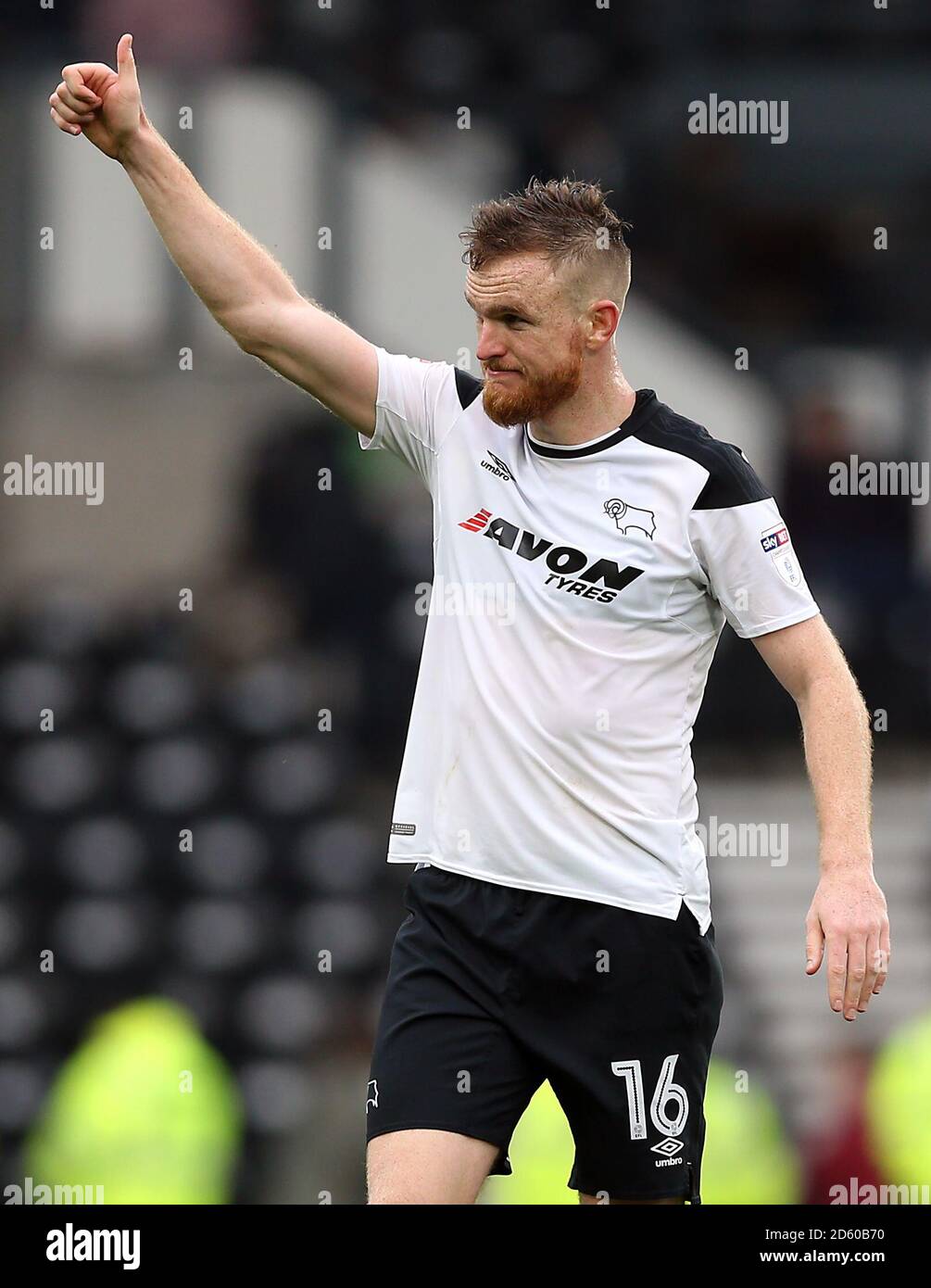 Derby County's Alex Pearce Stock Photo - Alamy
