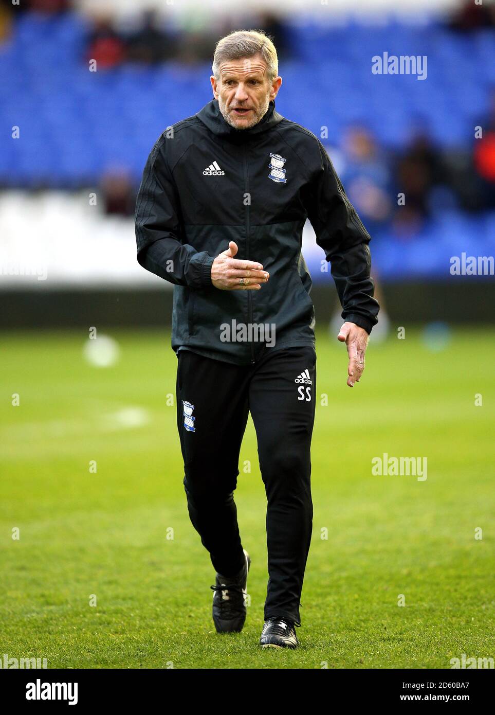 Birmingham City's manager Steve Spooner Stock Photo - Alamy
