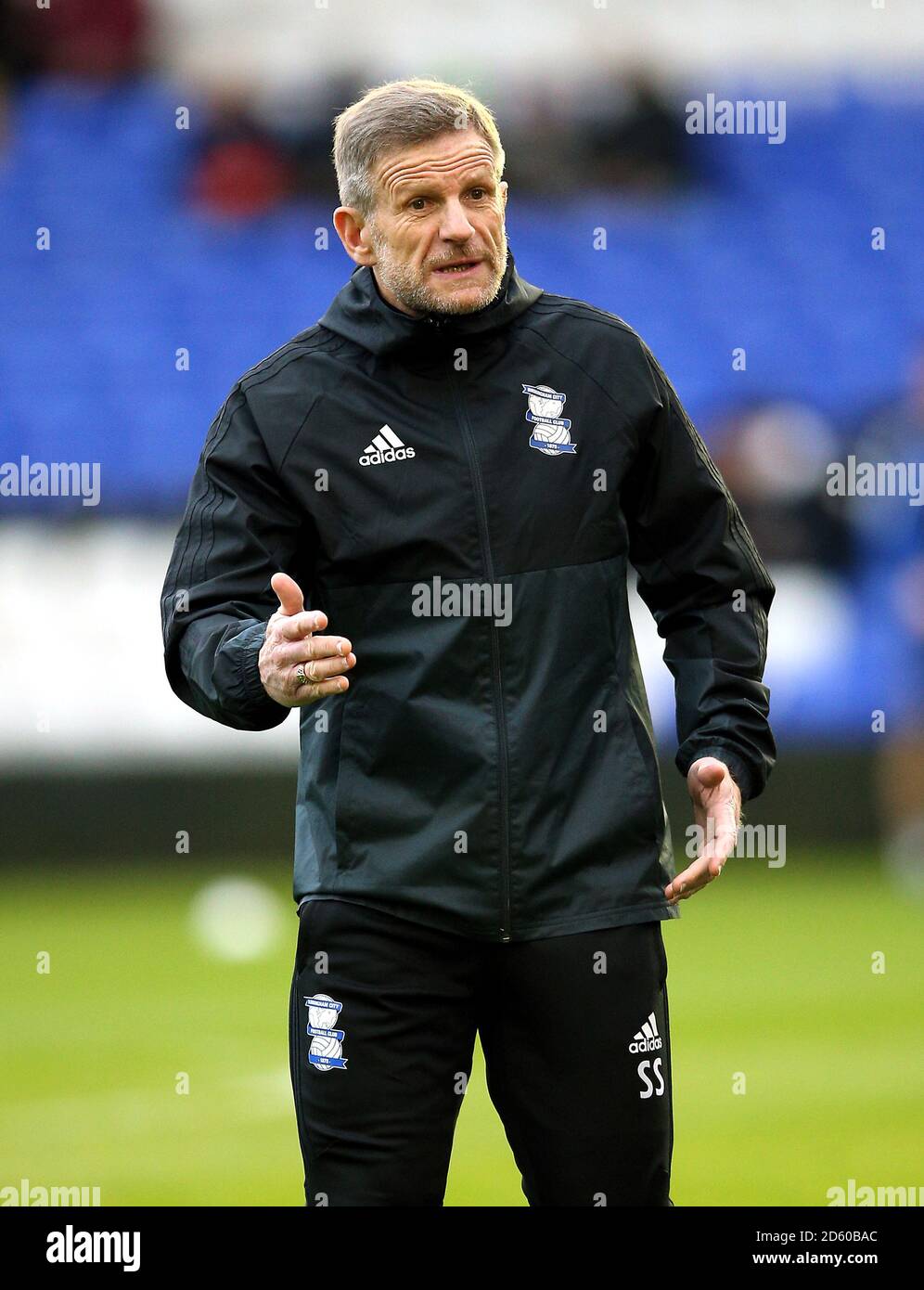 Birmingham City's manager Steve Spooner Stock Photo - Alamy