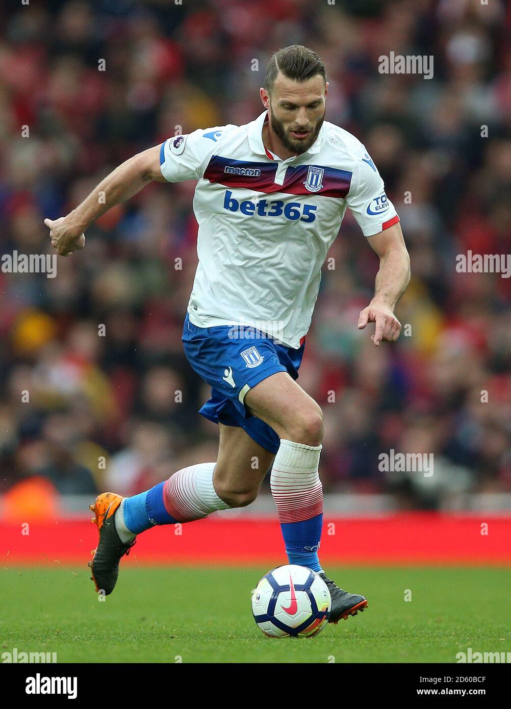Stoke City's Erik Pieters Stock Photo - Alamy
