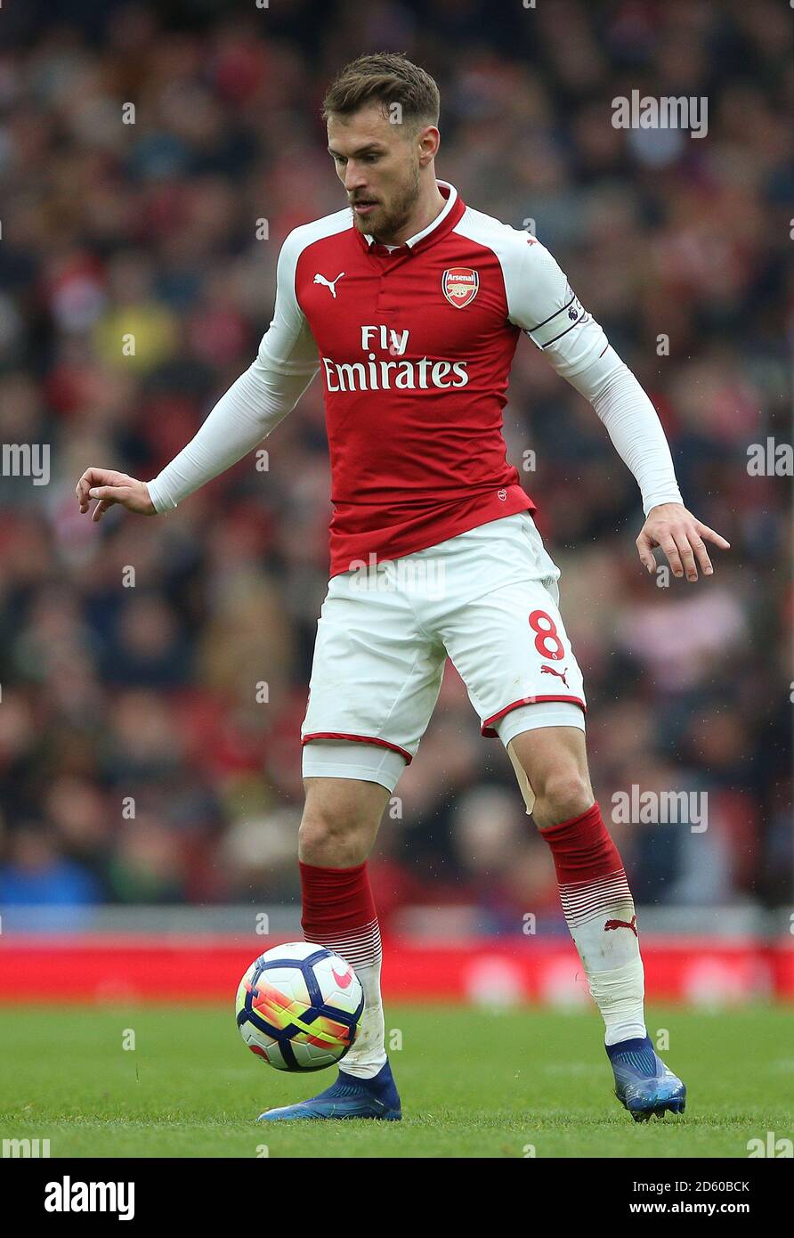 Arsenal's Aaron Ramsey Stock Photo - Alamy