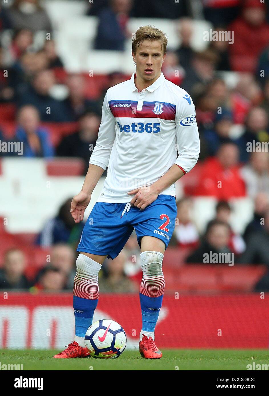 Stoke City's Moritz Bauer Stock Photo - Alamy