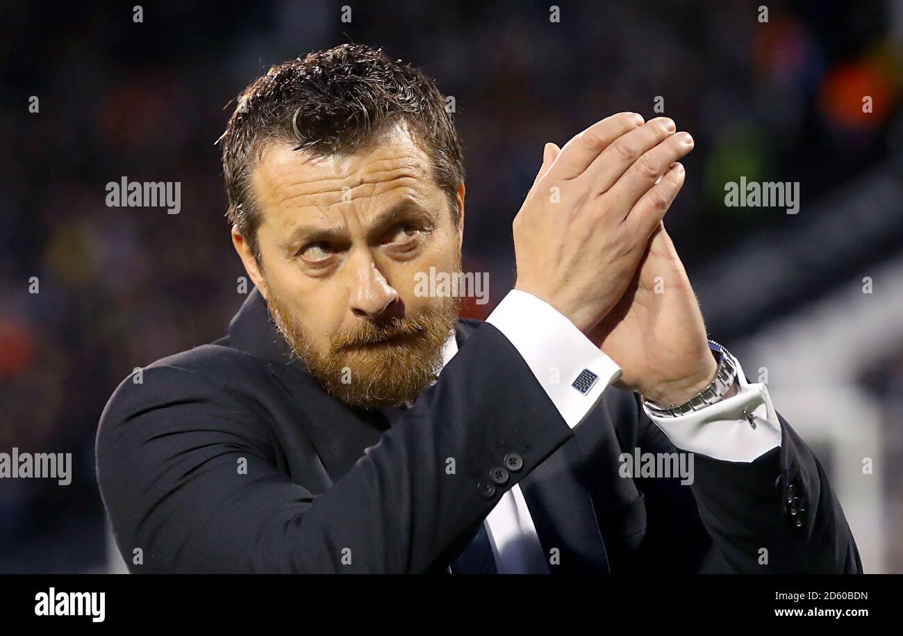 Fulham manager Slavisa Jokanovic Stock Photo - Alamy