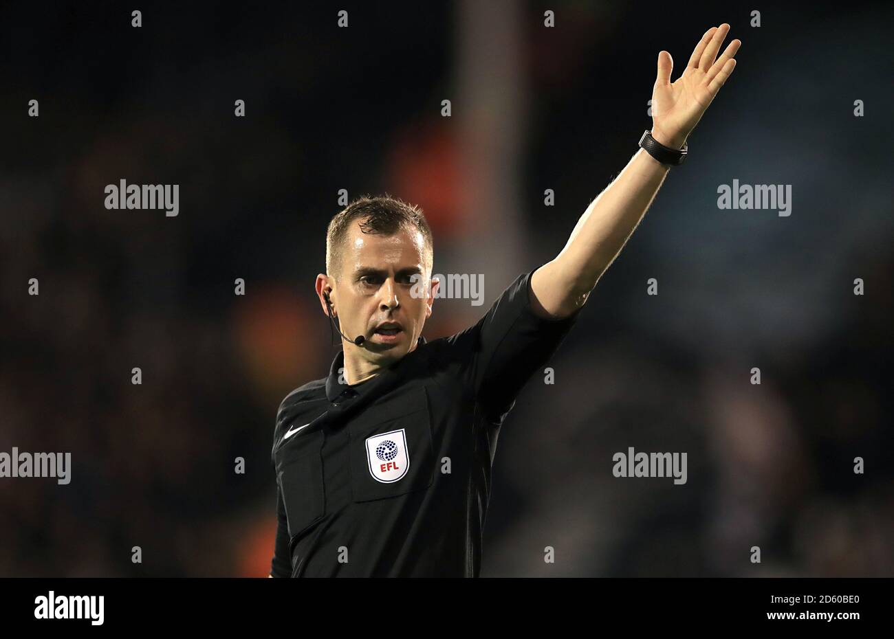 Referee Peter Bankes Stock Photo - Alamy