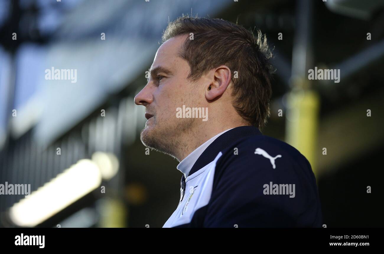 Afc Wimbledon Manager Neal Ardley Stock Photo - Alamy