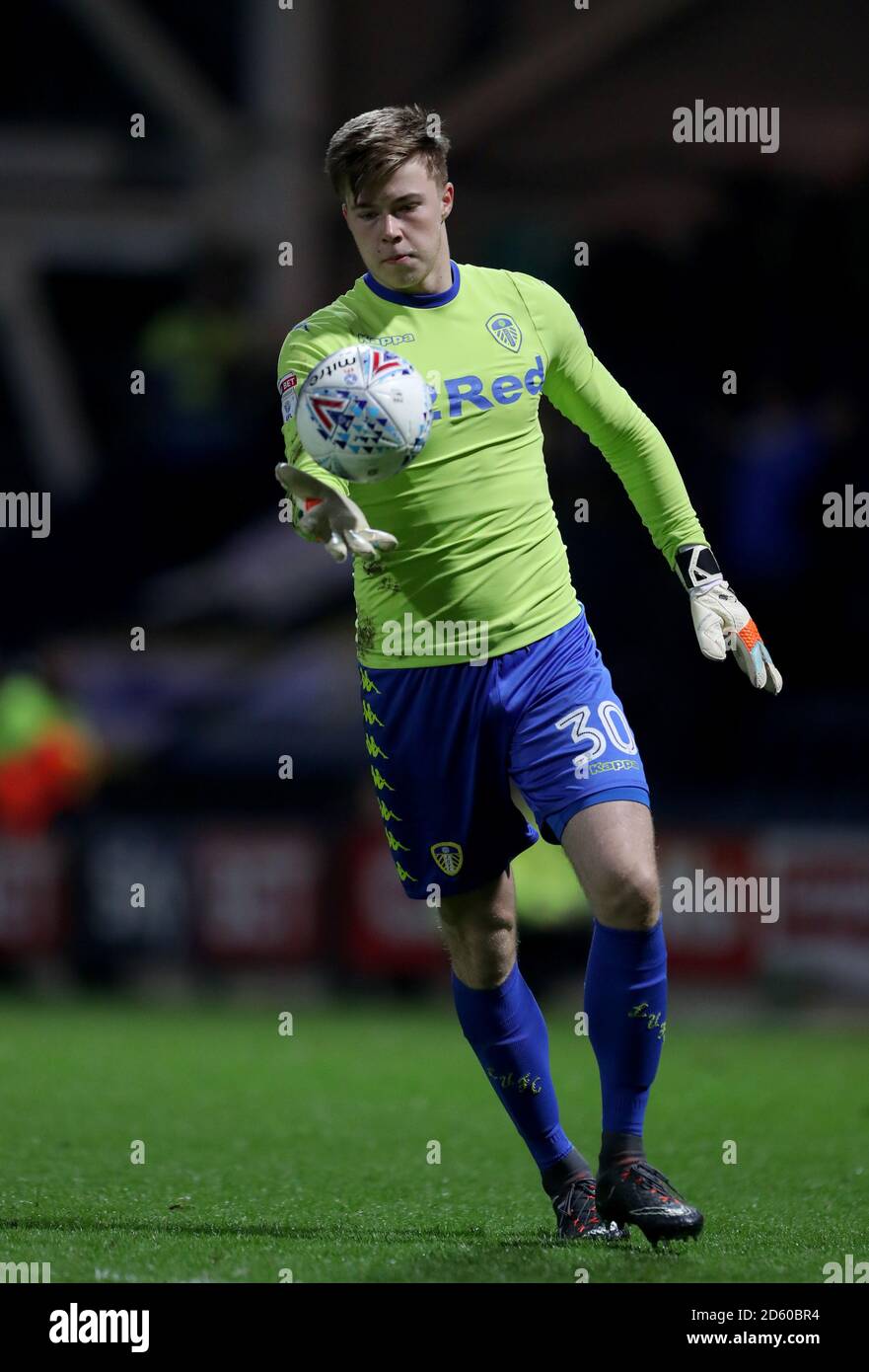 Leeds United goalkeeper Bailey Peacock-Farrell Stock Photo - Alamy
