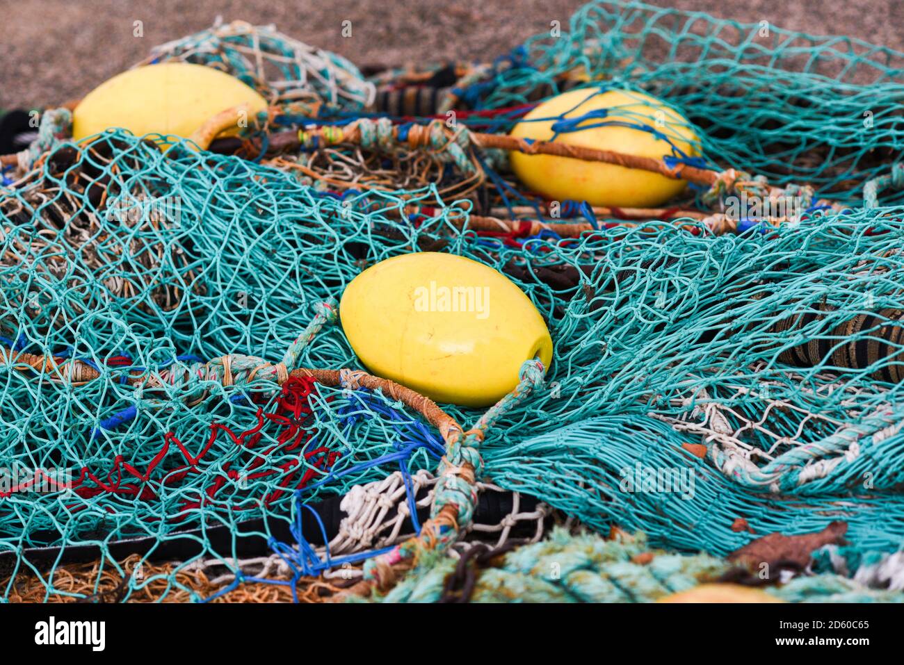 Old rustic fishing nets, fishing nets texture Stock Photo - Alamy