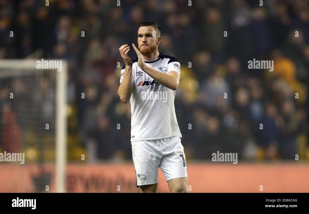 Derby County's Alex Pearce Stock Photo - Alamy
