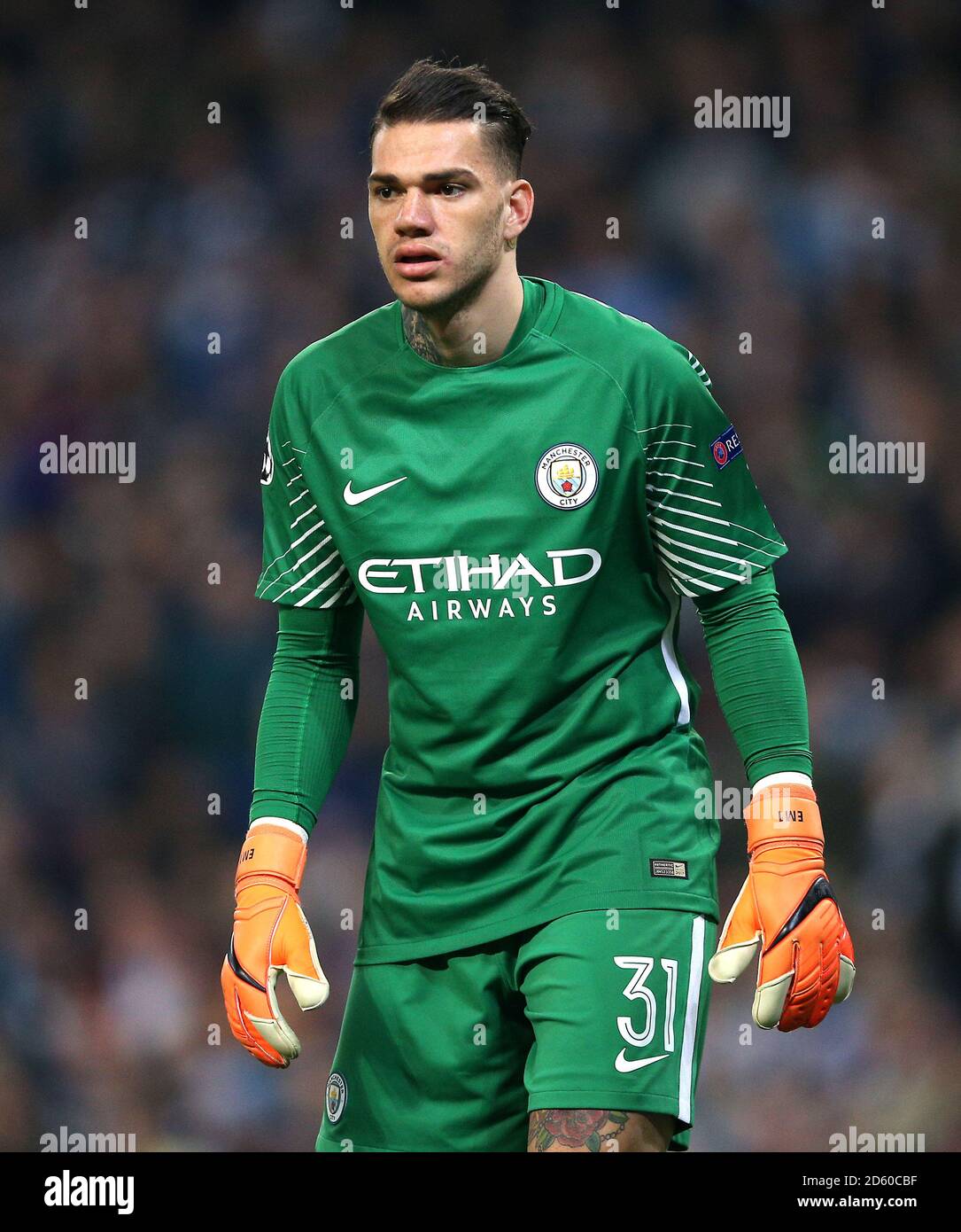 Manchester City goalkeeper Ederson Stock Photo - Alamy