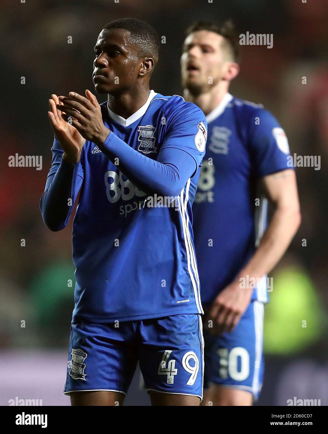 Birmingham City's Beryl Lubala (left Stock Photo - Alamy