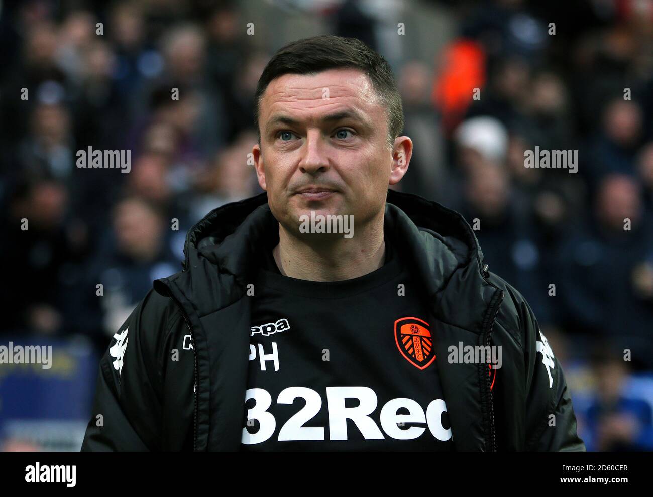 Leeds United manager Paul Heckingbottom Stock Photo - Alamy